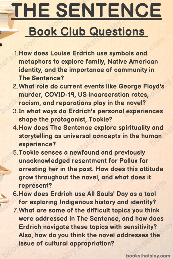 35 The Sentence Book Club Questions