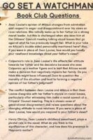 10 Go Set a Watchman Book Club Questions