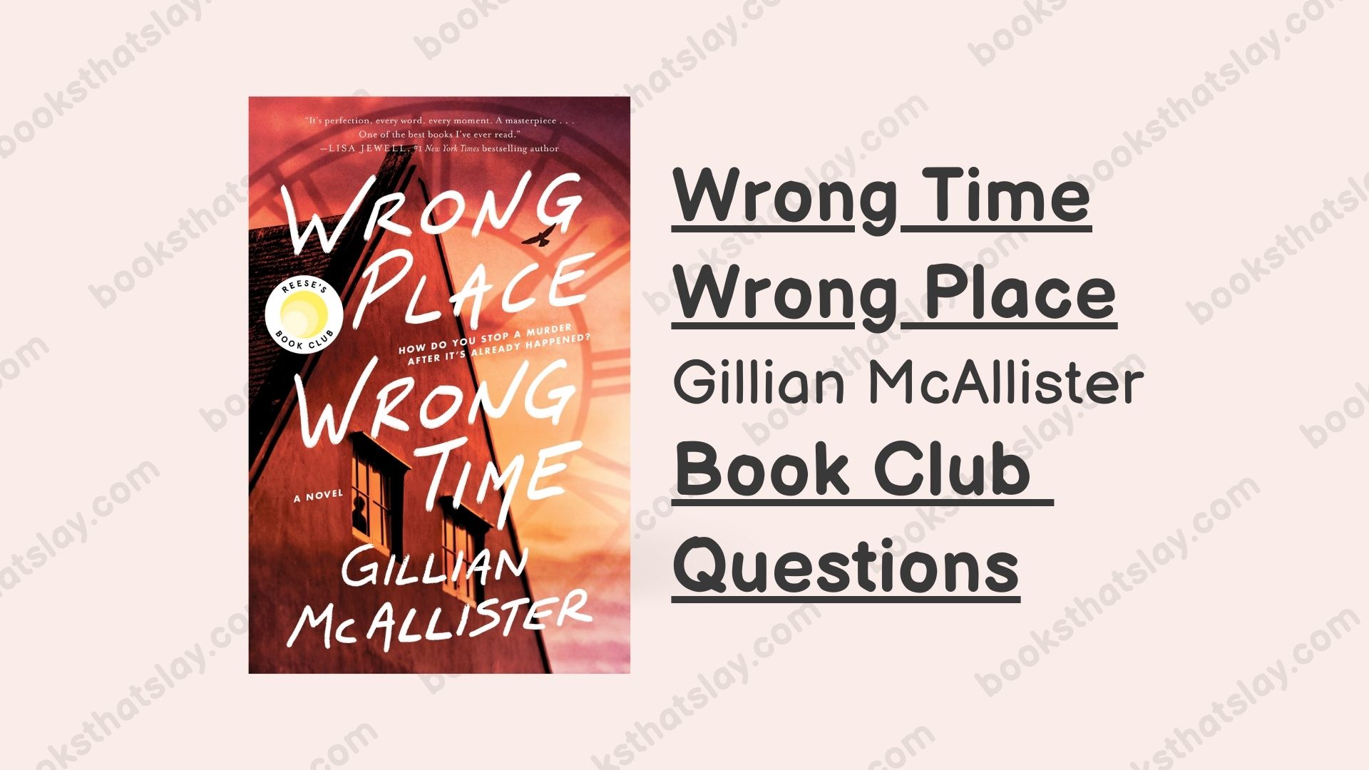 15 Detailed Wrong Place Wrong Time Book Club Questions