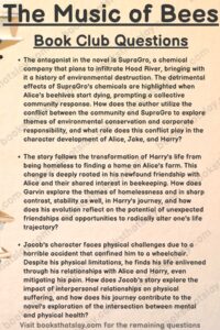 10 The Music of Bees Book Club Questions