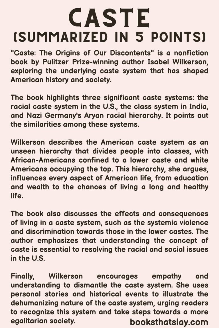 Caste by Isabel Wilkerson | Book Summary