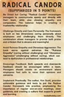 Radical Candor | Summary, Key Notes and Lessons