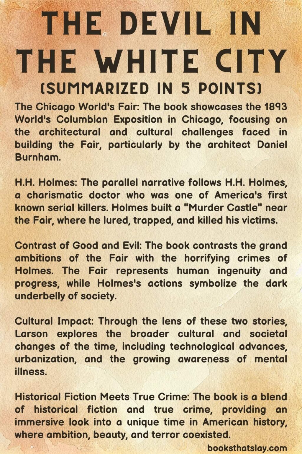 The Devil in the White City | Summary and Key Lessons