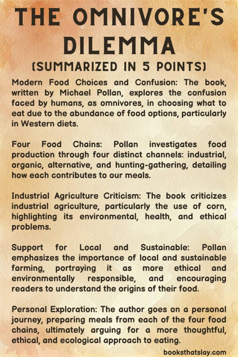 The Omnivore’s Dilemma | Summary and Key Ideas