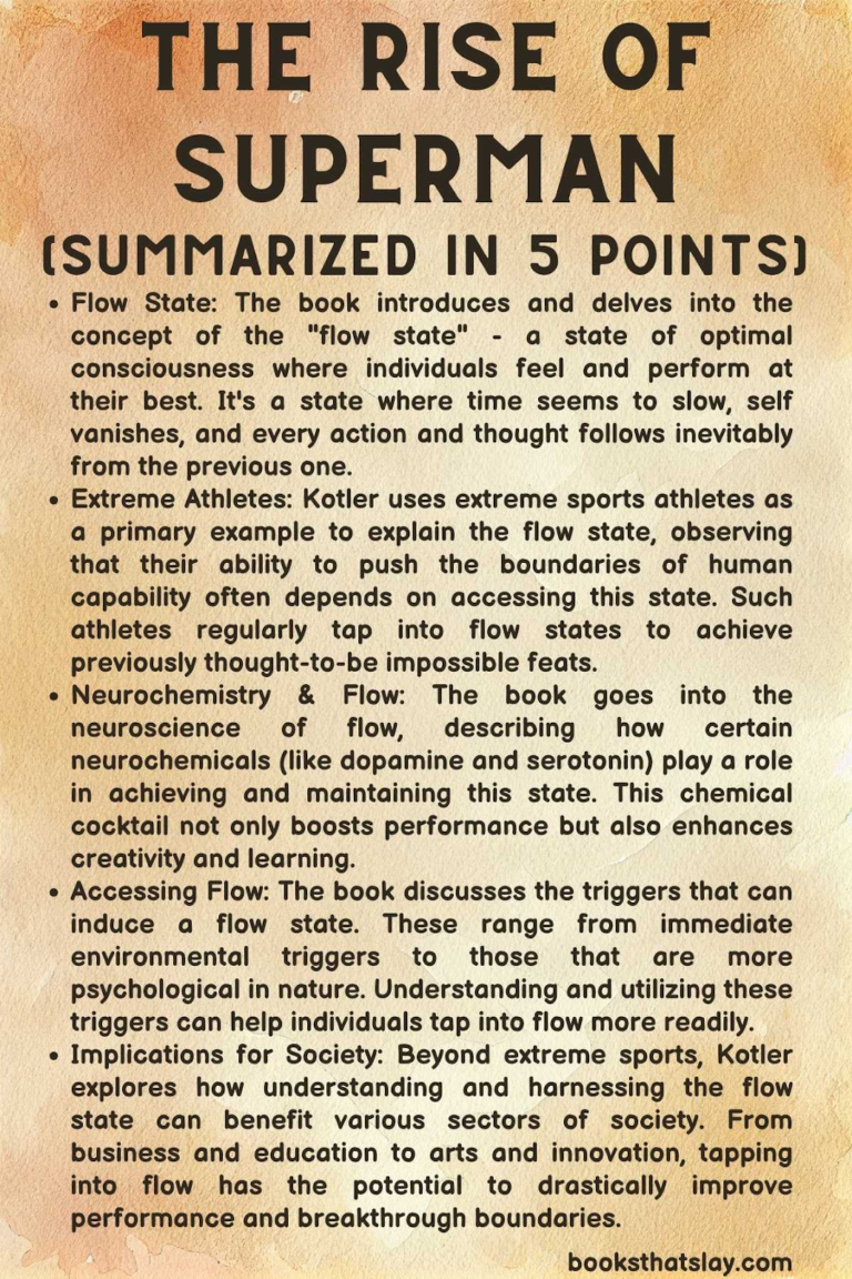 The Rise of Superman Summary and Key Lessons