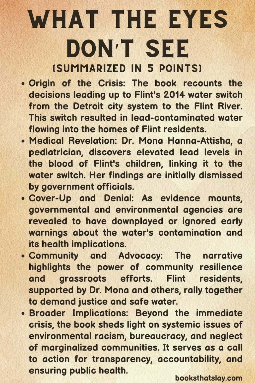 What The Eyes Don't See Summary and Key Lessons