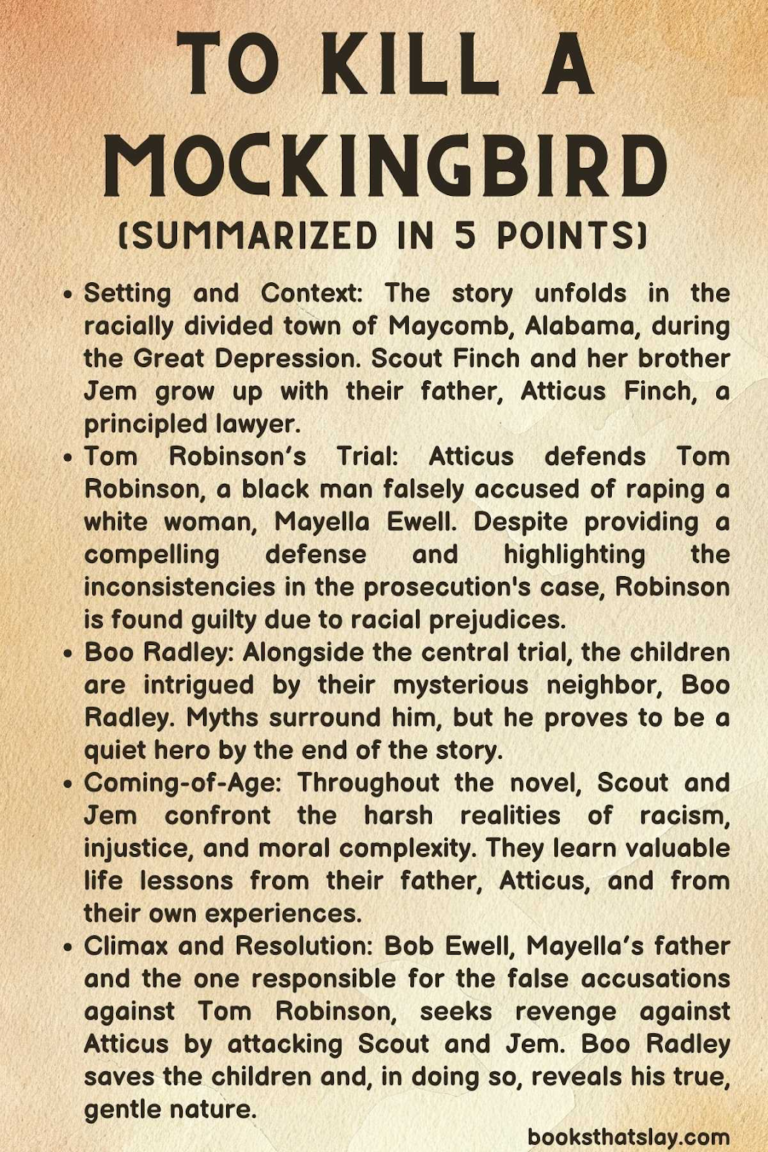 To Kill a Mockingbird Summary and Key Themes