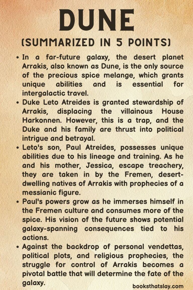 Dune Summary, Review And Key Themes | Frank Herbert