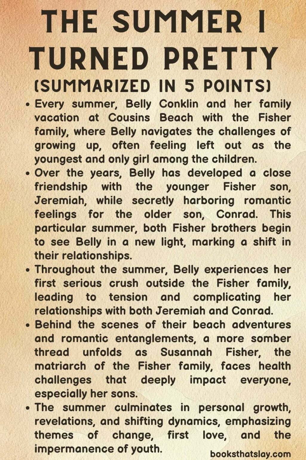 The Summer I Turned Pretty Summary, Themes And Review