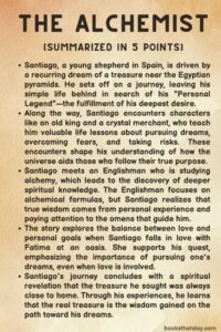 The Alchemist Summary, Characters and Themes