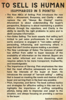 To Sell is Human Summary and Key Lessons