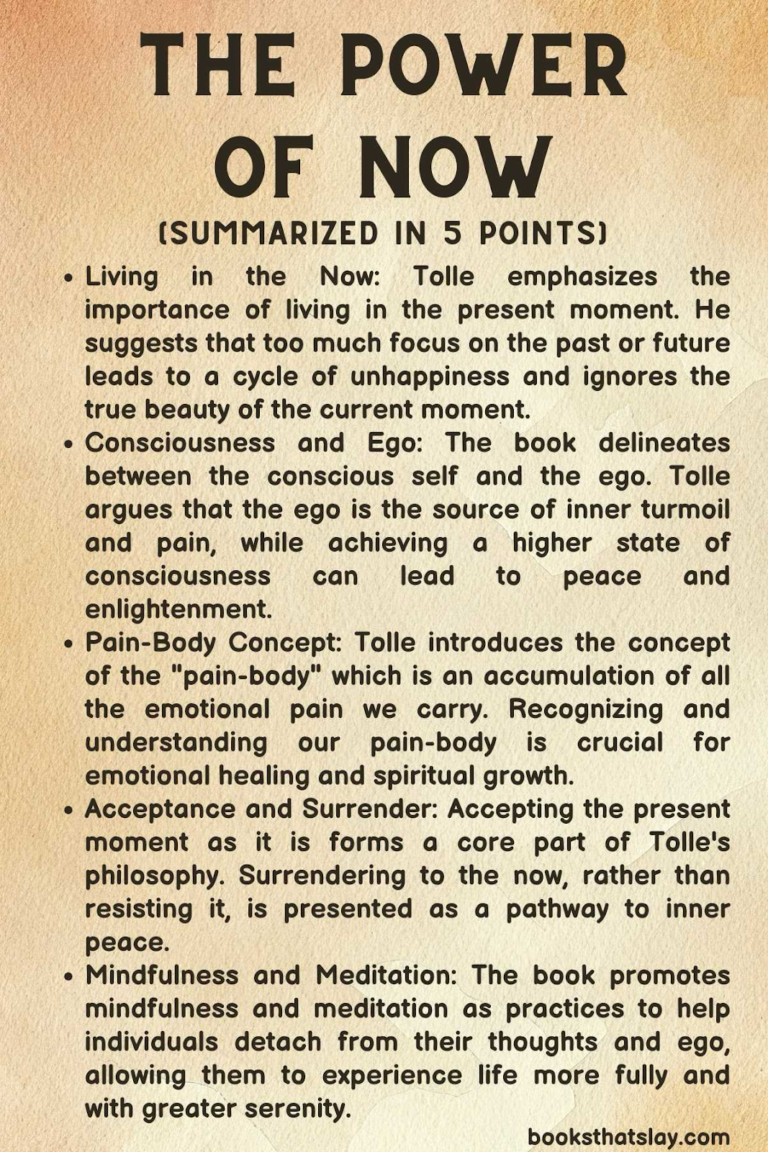 The Power of Now Summary