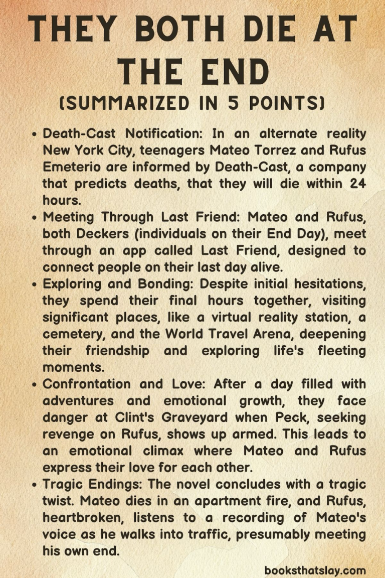 They Both Die at the End Summary and Key Themes
