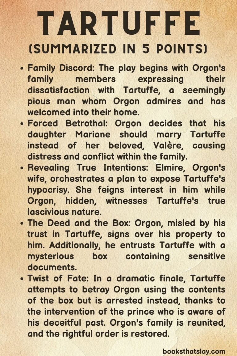 Tartuffe Summary and Key Themes