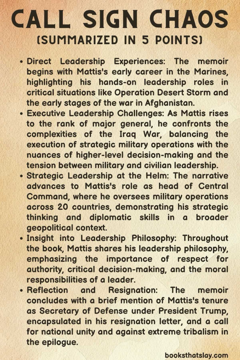 Call Sign Chaos Summary and Key Lessons