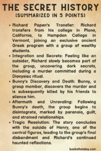 The Secret History Summary and Key Themes