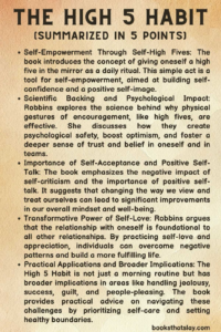The High 5 Habit Summary and Key Lessons
