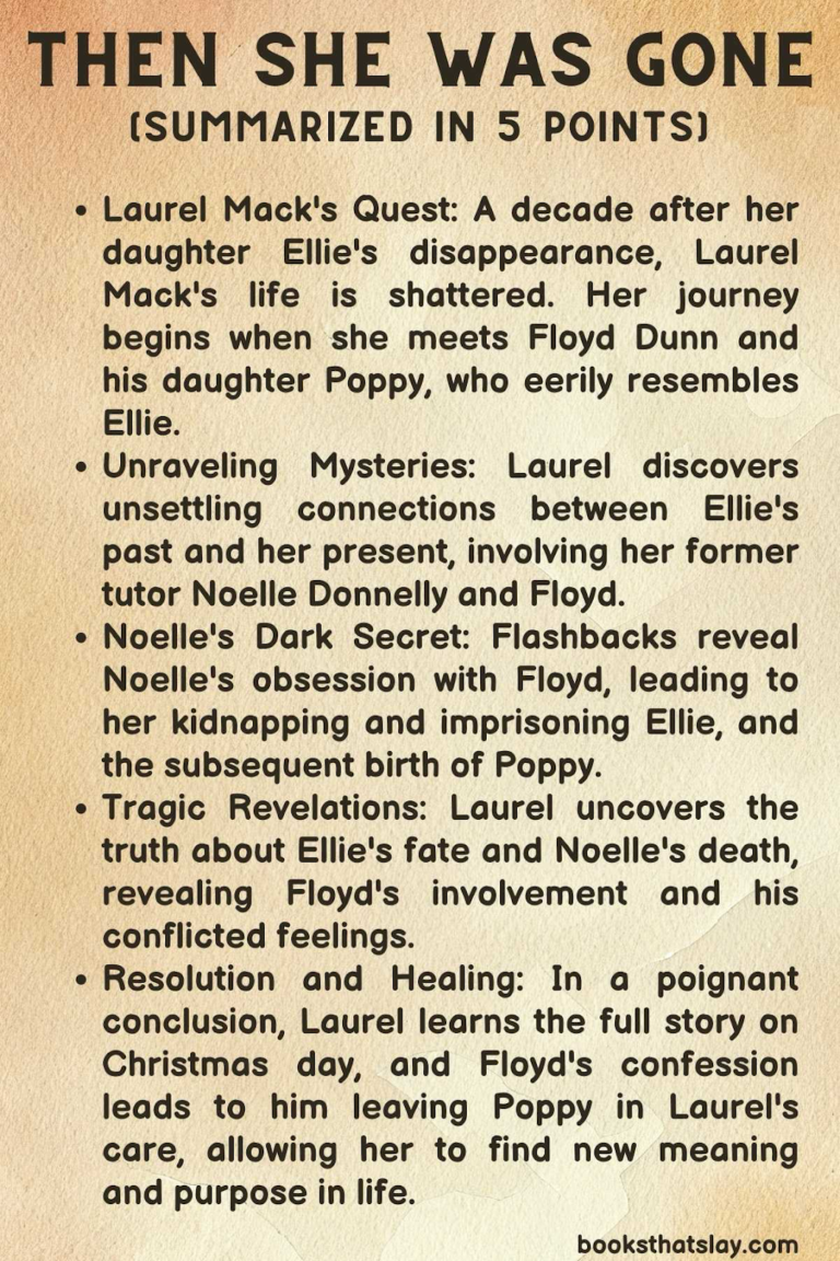 Then She Was Gone Summary and Key Themes