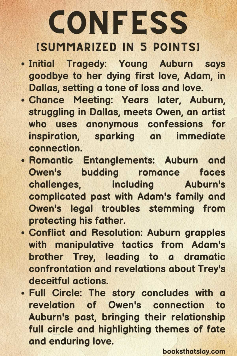 Confess by Colleen Hoover Summary and Key Themes