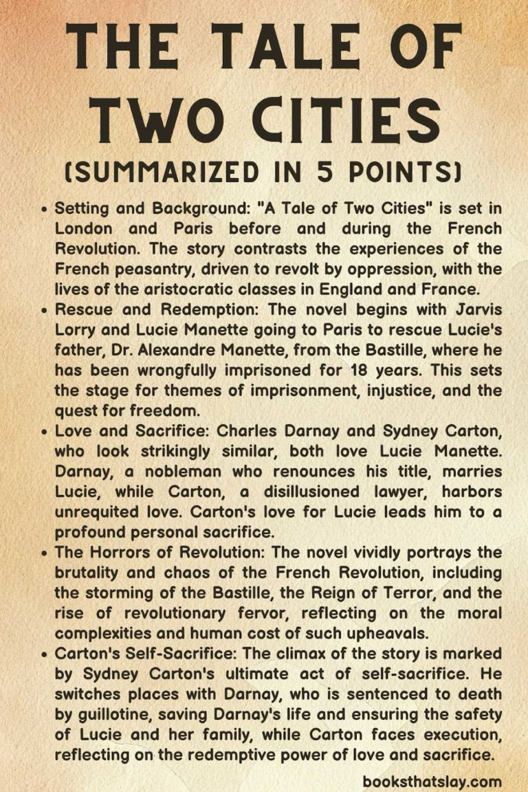 A Tale of Two Cities Summary and Key Themes