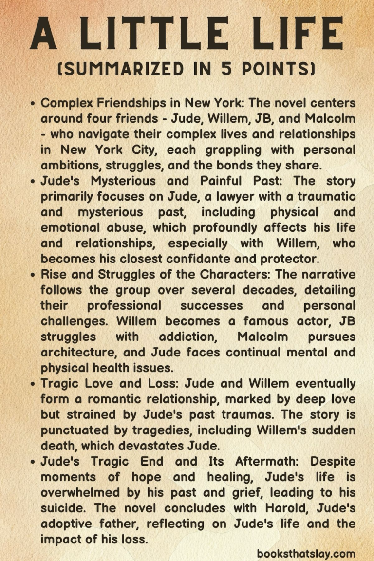 A Little Life Summary and Key Themes