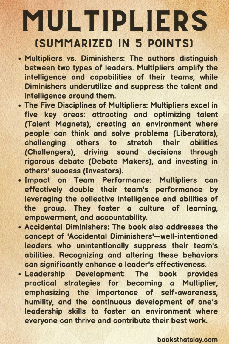 Multipliers Summary And Key Lessons