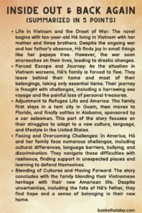 Inside Out & Back Again Summary, Characters and Themes