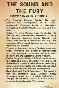 The Sound and the Fury Summary, Characters and Themes