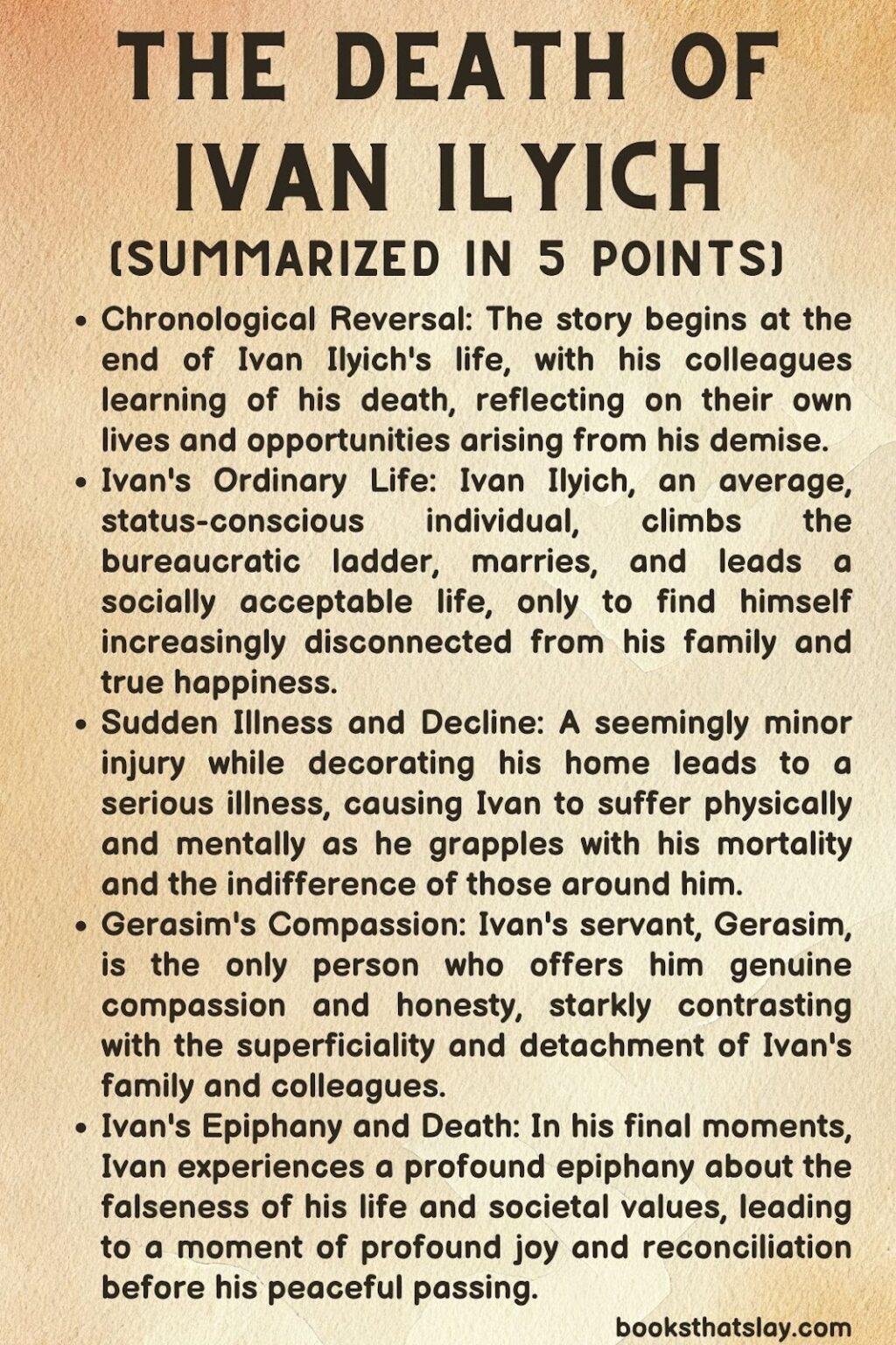 The Death of Ivan Ilyich Summary and Key Themes