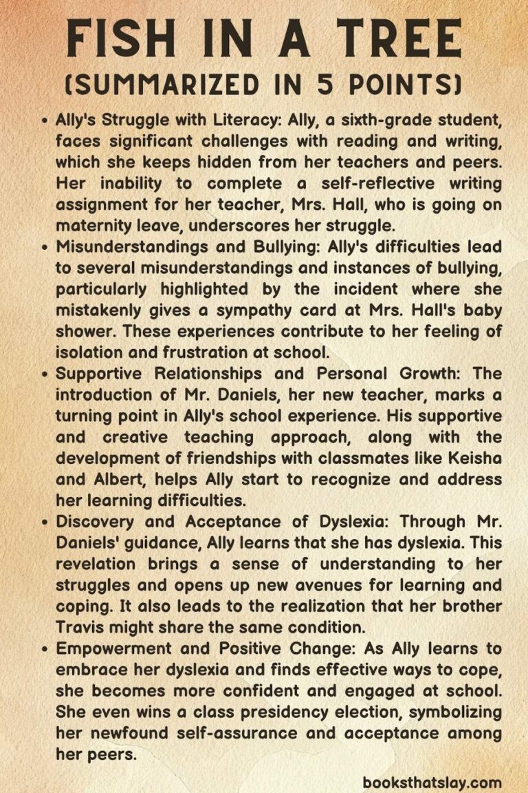 Fish in a Tree Summary and Key Themes