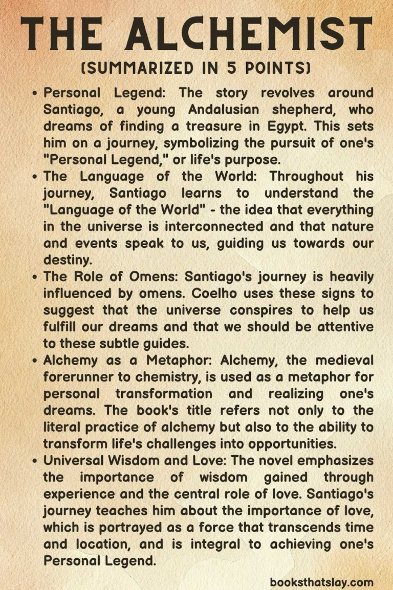 The Alchemist Summary, Review, Themes, Quotes and Characters