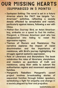 Our Missing Hearts Summary, Characters and Themes