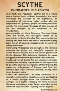 Scythe Summary, Characters and Themes