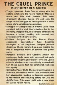 The Cruel Prince Summary, Characters and Themes