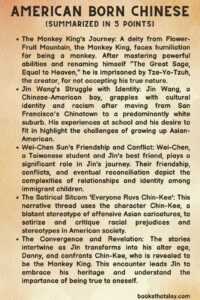 American Born Chinese Summary, Characters and Themes