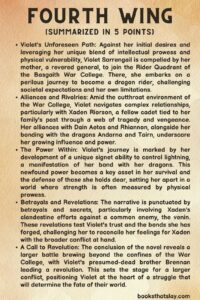 Fourth Wing Summary, Characters and Themes