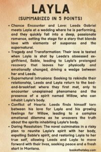 Layla Summary, Characters and Themes