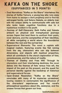 Kafka on the Shore Summary, Characters and Themes