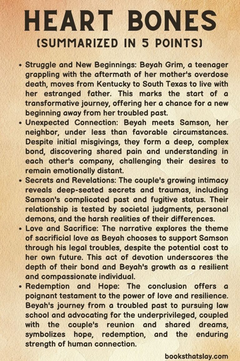 Heart Bones Summary, Characters and Themes