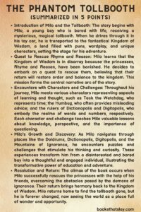 The Phantom Tollbooth Summary, Characters and Themes