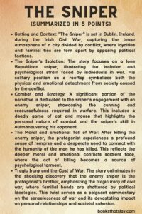 The Sniper Summary, Characters and Themes