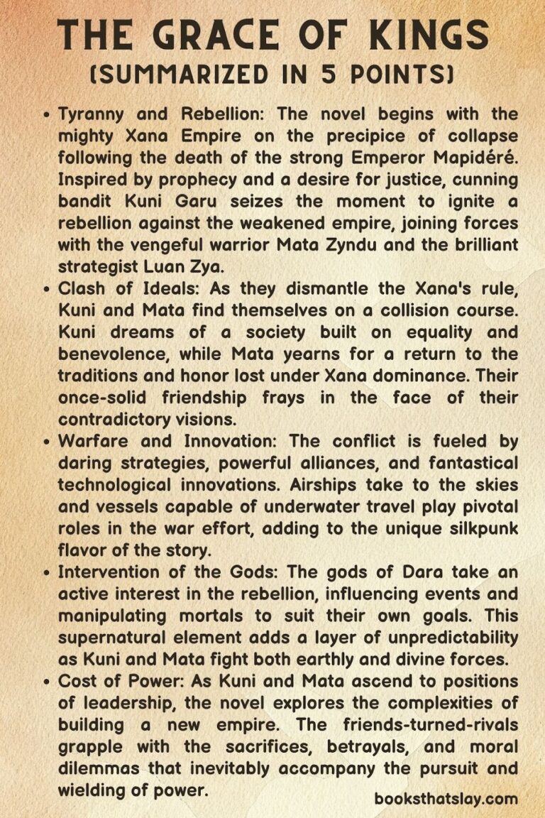 The Grace of Kings Summary, Characters and Themes