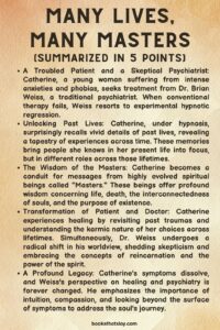 Many Lives, Many Masters Summary and Themes