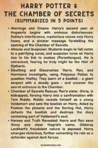 Harry Potter and The Chamber of Secrets Summary, Characters and Themes