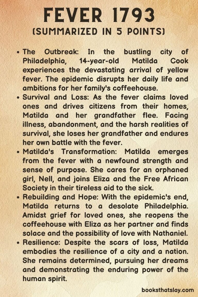 Fever 1793 Summary, Characters and Themes