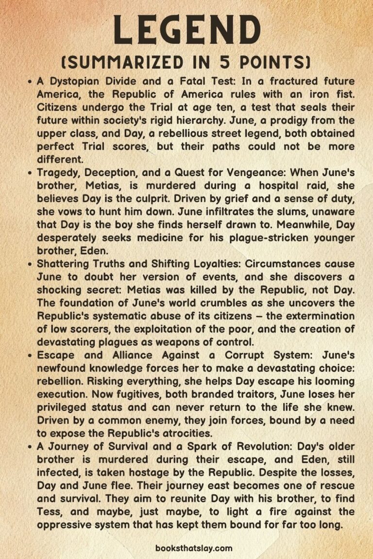 Legend by Marie Lu Summary, Characters and Themes