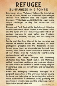 Refugee Summary, Characters and Themes | Alan Gratz