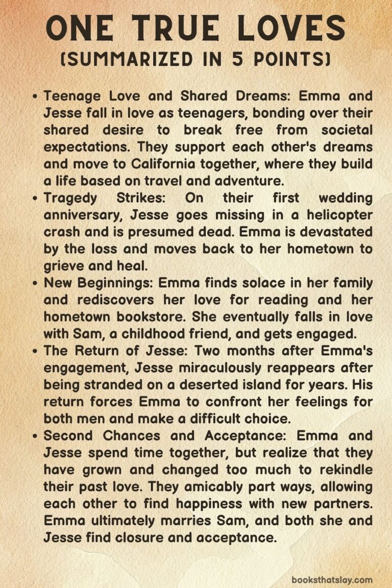 One True Loves Summary, Characters and Themes