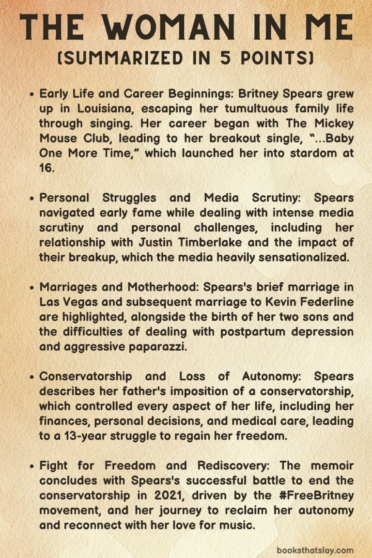 The Woman in Me Summary and Analysis