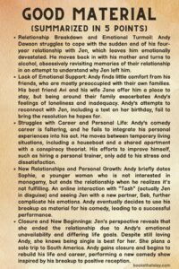 Good Material Summary, Characters and Themes